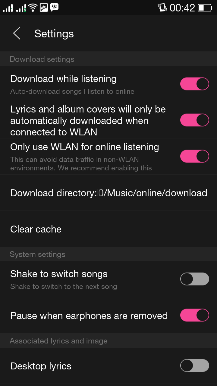 holydroid: LENOVO MUSIC PLAYER WITH LYRIC